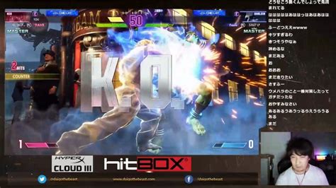 【pc游戏】街霸老将梅原大吾重新登顶《街头霸王6》世界天梯排行第一 3楼猫