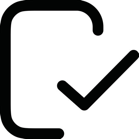 Check Mark Rectangle 21010364 Vector Art At Vecteezy