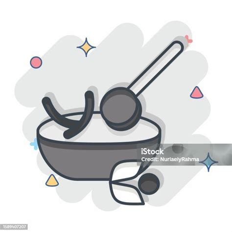 아이콘 치미추리 아르헨티나 상징과 관련이 있습니다 만화 스타일 심플한 디자인 편집 가능 간단한 그림 3차원 형태에 대한 스톡