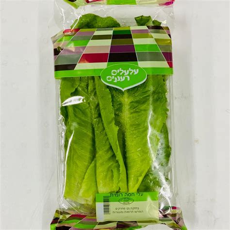 עלי חסה רומית להזמנה אונליין טבעי לקנות כאן Farmerim