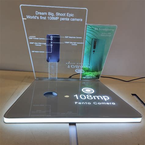 Smartphone Led Table Display Luminova Ge