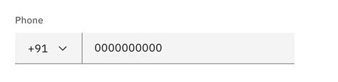Component To Support Phone Number With Country Code Search Ability