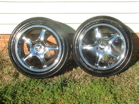 New 17 Chrome Cobra R Wheels And Tires Mustang Evolution Forum