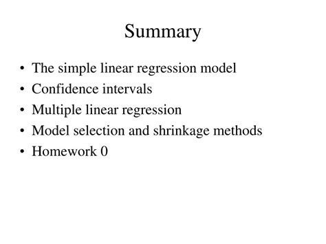 Ppt Lecture45 Linear Regression Powerpoint Presentation Free