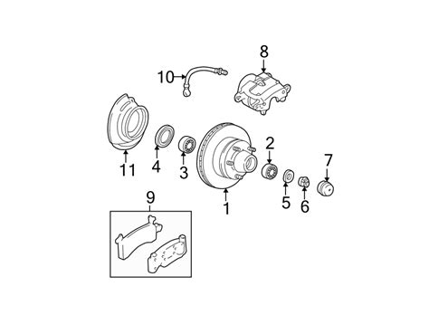 Gmc Safari Rotor Hub Brake Front 19202729 Gm Parts Wholesale