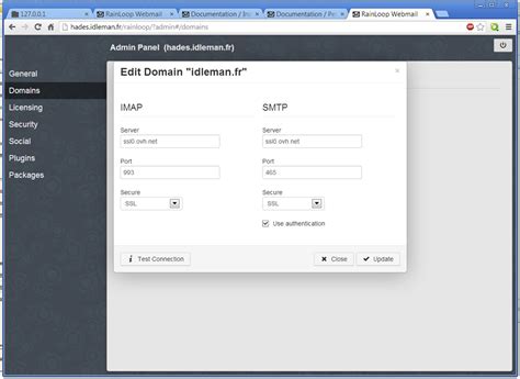 RainLoop messagerie web open source et stylée IdleBlog