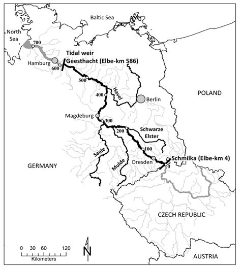A Mass Balance Of Nitrogen In A Large Lowland River Elbe Germany