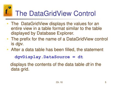 Ppt Virtual Table And Datagridview Powerpoint Presentation Free Download Id 3413671