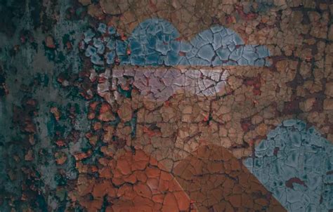 Скачать обои стена краска цвет текстура ржавчина Wall Texture