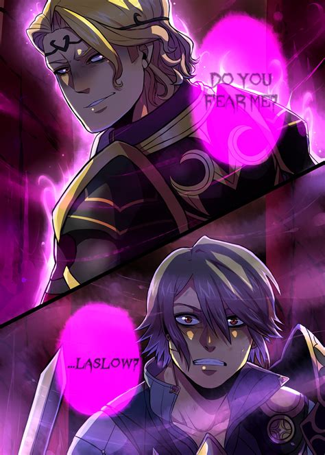 Xander Laslow And Anankos Fire Emblem And 1 More Drawn By Kibu