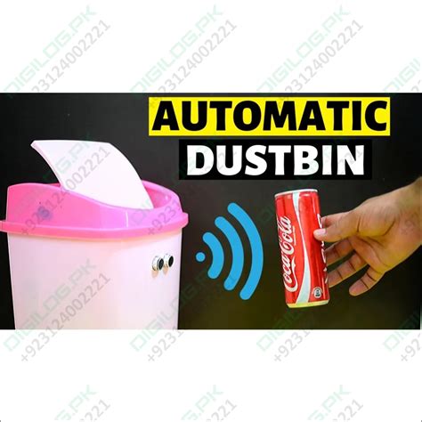 Automatic Object Sensing Smart Dustbin With Arduino Uno R3 Led