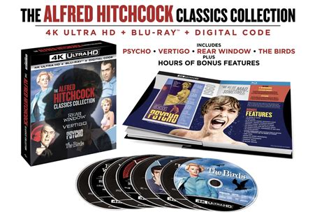 The Alfred Hitchcock Classics Collection 4k Blu Ray