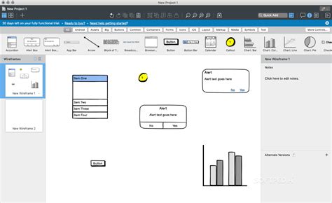 Balsamiq Wireframes Plugin Pernored