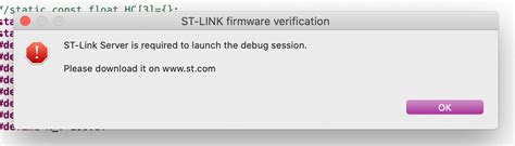 I Use Stm32cubeide On Macos But I Cant Successfu Stmicroelectronics Community