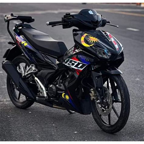 Coverset Rsx Malaysia Flag Shopee Malaysia