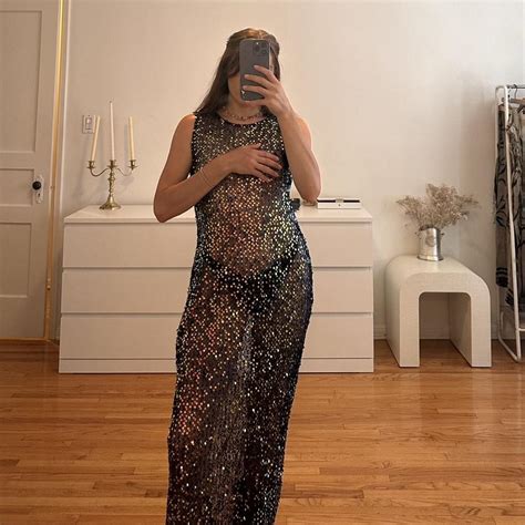 Nasty Gal Sequin Dress Im Xs And Fits Me Very Well Depop