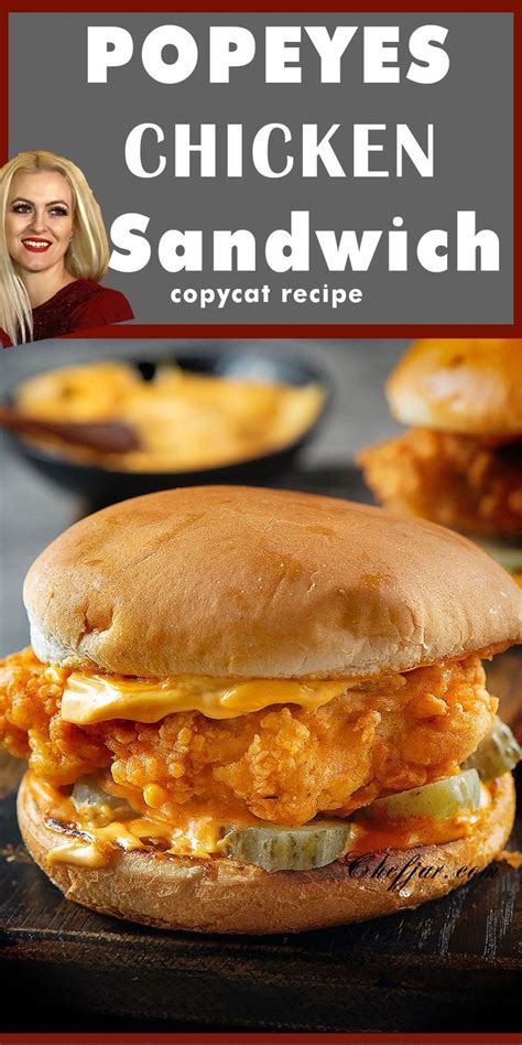 Copycat Popeyes Chicken Sandwich Chefjar Recipe Spicy Chicken