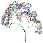 Gender Symbols Tree Free SVG