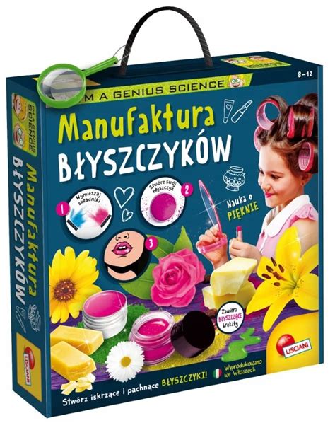 Manufaktura Błyszczyków Zestaw kreatywny Lisciani 13451472230 oficjalne archiwum Allegro