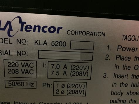 Kla Tencor Xp Cae