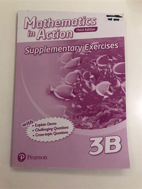 Mathematics in Action rd edition Supplementary Exercises B 興趣及遊戲 書本 文具 教科書 Carousell
