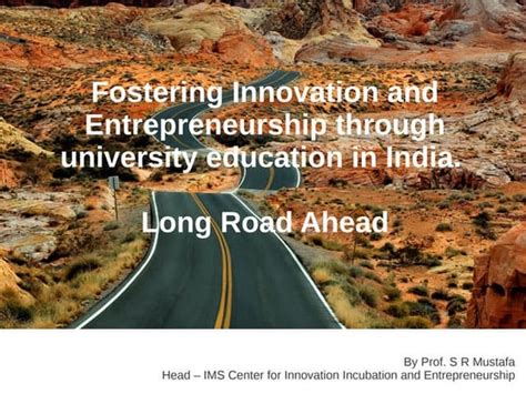 Center For Innovation Incubation And Entrepreneurship Ppt