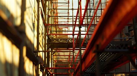 A Photo Of A Scaffold Platform Premium Ai Generated Image