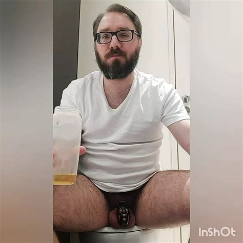 Piss Drinking Practice In Chastity Gay Amateur Porn Feat Locked Troll Xhamster