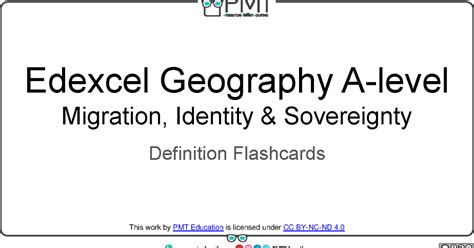 Edexcel A Level Geography Topic 8B Notes PMT Education