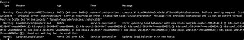 Vmss Last Model Warning With Aks 0380 And 1143 · Issue 1615