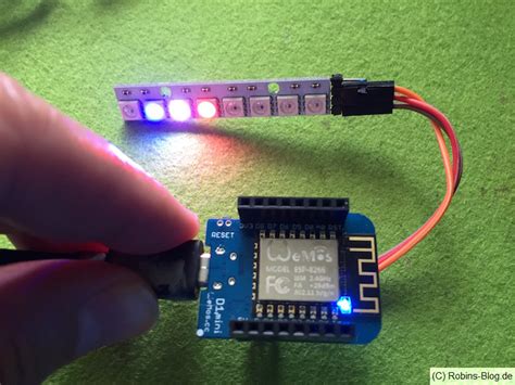 Fhem Mit Led Statusanzeige Led Stripe Wd B Esp Robins