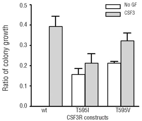 Prevalence Of A New Auto Activating Colony Stimulating Factor 3 Receptor Mutation Csf3r T595i