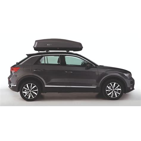 Cutie Portbagaj Modula Ciao Gri Opac 340 L 140x80x44 Cm U Bolt