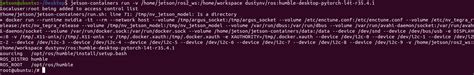 Nvidia Jetson Xaiver Nx通过docker安装任意版本rosjetson Container Patricks Blog