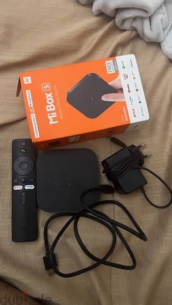 Xiaomi Mi Box S Android Tv شاومي مي بوكس حالة ممتازة تليفزيونات