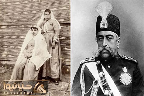 سه همسر مظفرالدین شاه دختران شیک و پیک کرده عهد قجر با فیگورای شاهزاده ای