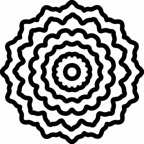 Macro Big Large Enormous Huge Massive Flower Icon Download On