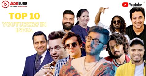 Top 10 Youtubers In India
