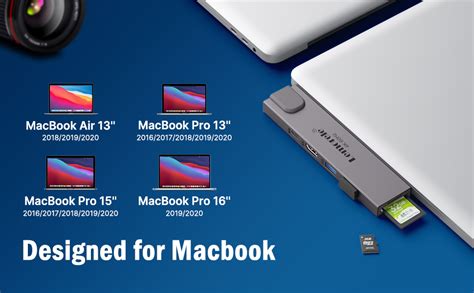 Lemorele Usb C Hub 7 In 2 Macbook Pro Air M1 Adapter Dongle Dock