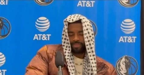 Watch Mavericks Kyrie Irving Shows Up To Postgame Presser Wearing
