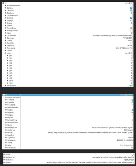 Reading Rx3i Plc Arrays Via Opc Client Ignition Inductive