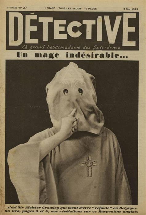 In Search Of Pagan Hollywood — Aleister Crowley On The Cover Of
