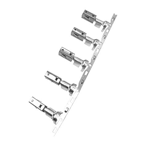 Automobile Connector Bullet Base Terminal Male And Female Pair Plug Terminal Transverse Strip