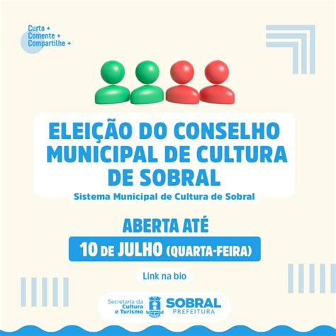 Mapa Cultural do Ceará ELEIÇÕES CONSELHO MUNICIPAL DE POLÍTICA