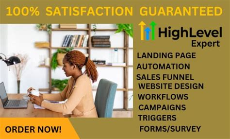 Create Gohighlevel Campaign Sales Funnel Setup Automation Workflow Form Survey By