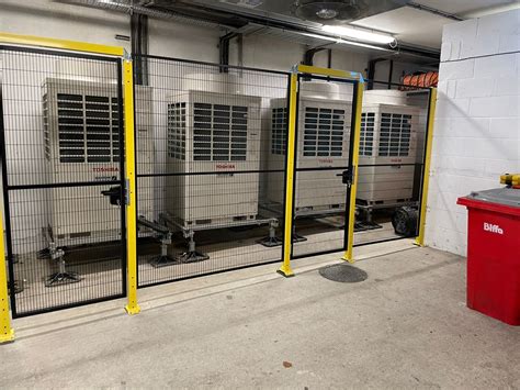 Electrical Controls Gas And Solar Cage Protection Fencing Accessafe Uk