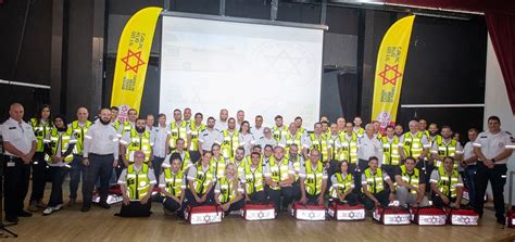 68 כונני תגובה מיידית חדשים מגן דוד אדום