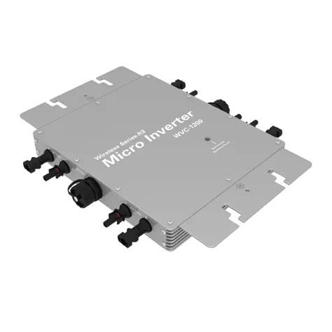 Microinverter 1000w 1200w For Grid Tied Solar Energy System With MPPT