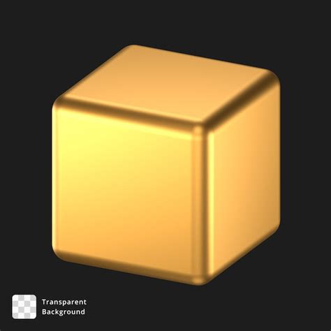 Ilustração 3d de um objeto abstrato PSD Premium