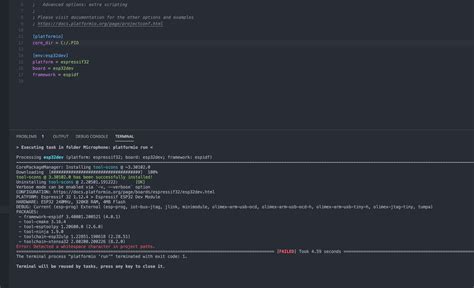 White Space Issue · Issue 1705 · Platformioplatformio Vscode Ide · Github